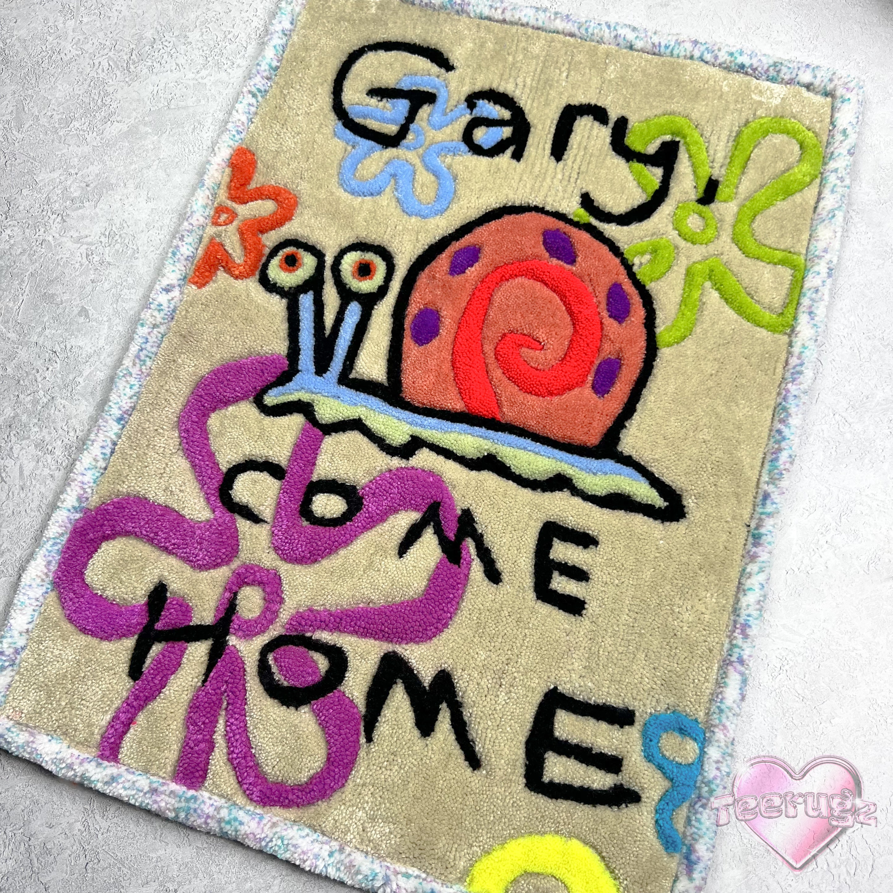 Gary Come Home Poster Rug – Teerugz